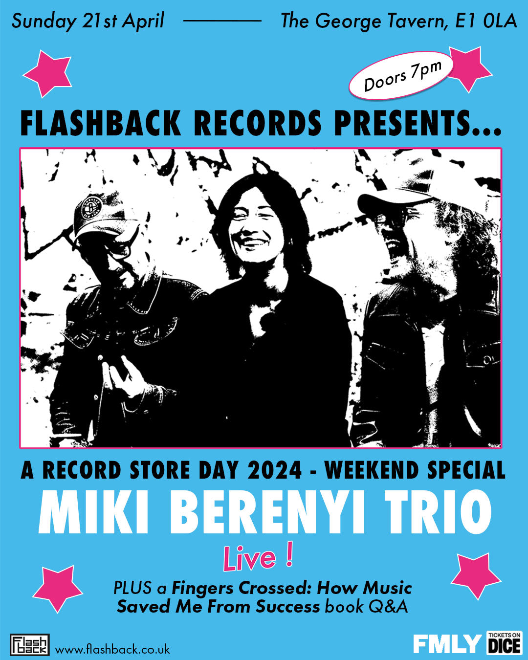 Events Page – Flashback Records
